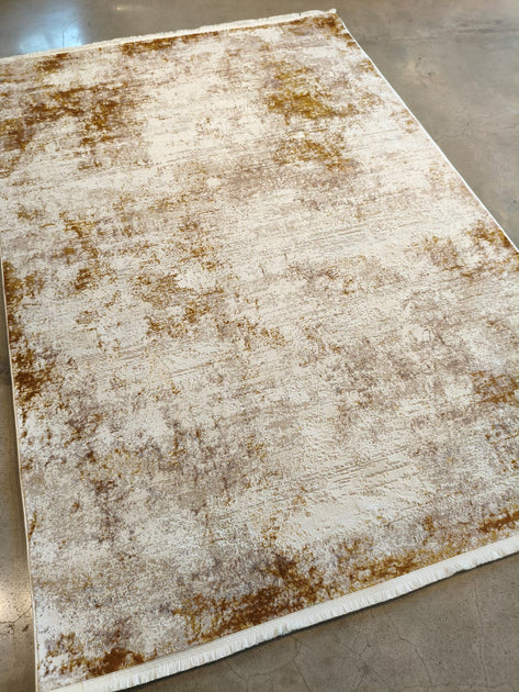 Filippa - Mustard Area Rug – Abstrakts Manila