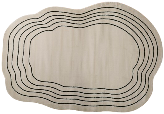 Tuffman Beige Area Rug – Abstrakts Manila
