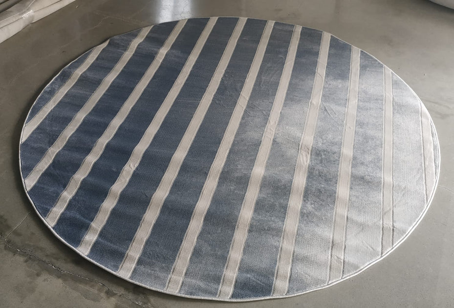 Graham Round Rug – Abstrakts Manila