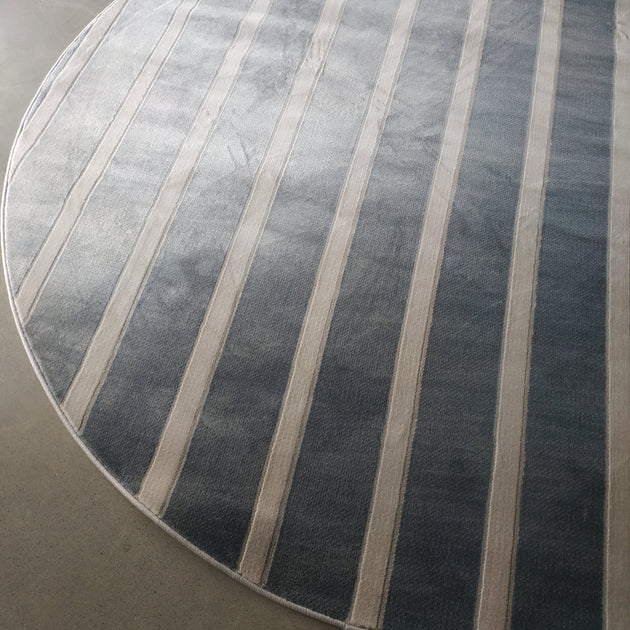 Graham Round Rug – Abstrakts Manila