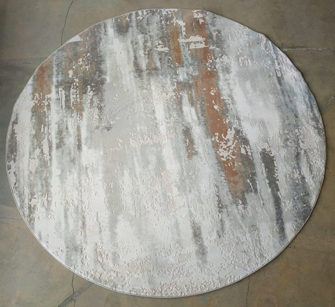 Ryle Round Rug – Abstrakts Manila